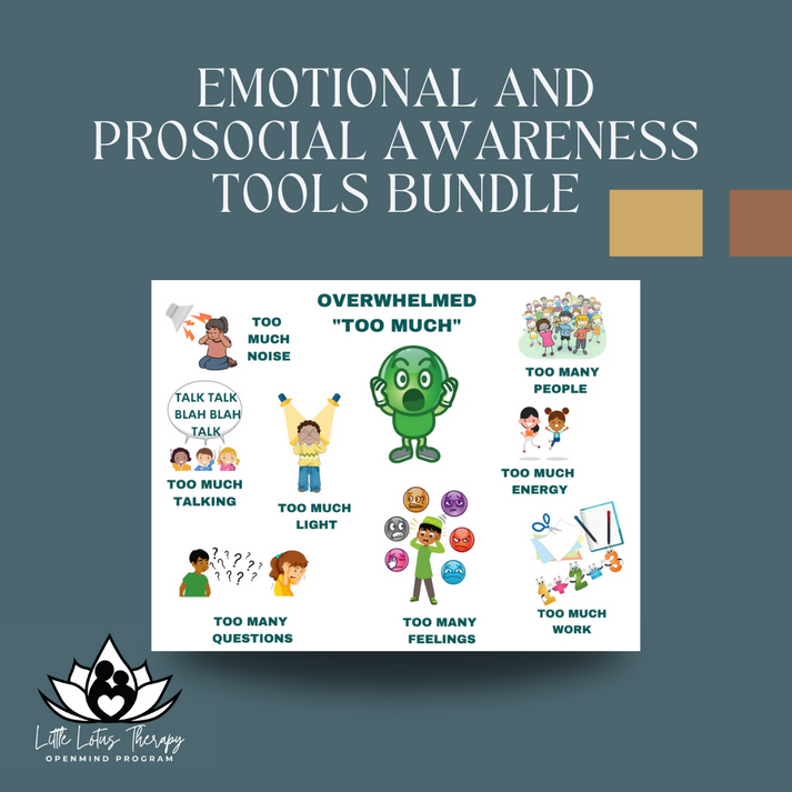 Emotional and Prosocial Awareness Tools Bundle – Little Lotus Therapy